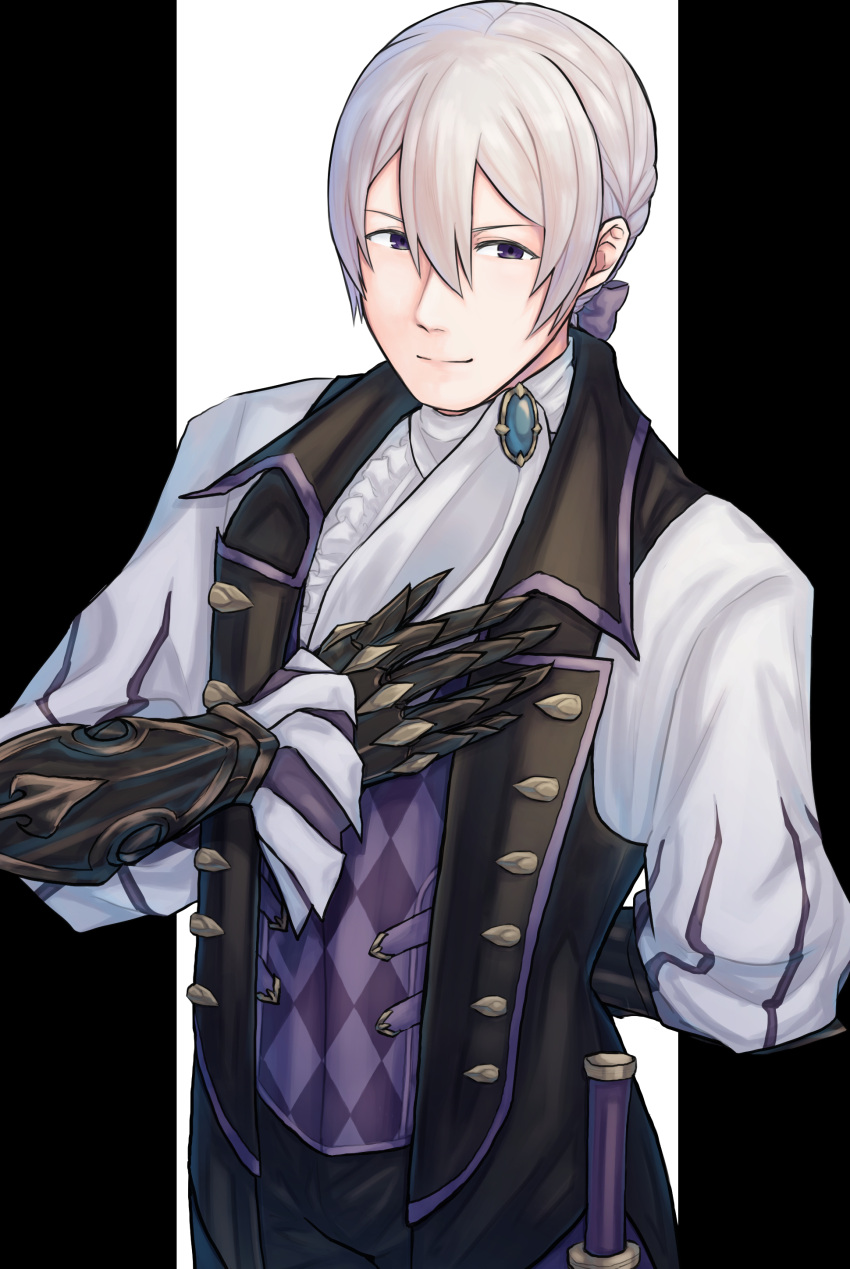 Safebooru - 1boy absurdres aristocratic clothes bow butler fire emblem ...