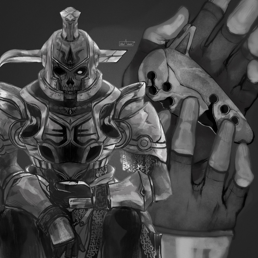 Safebooru - absurdres armor full armor gloves helmet hero's shade ...