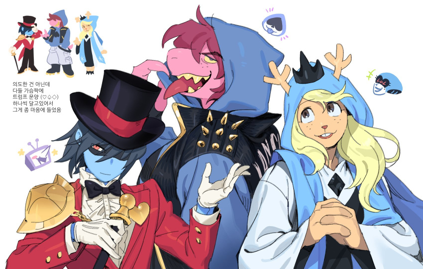 Safebooru - 1other 2girls alternate costume ant tenna ant tenna ...