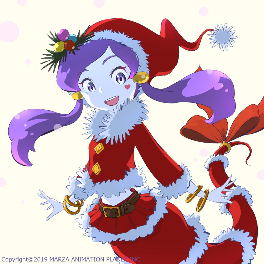 Safebooru - 1girl 2019 belt brown belt christmas copyright notice ghost ...