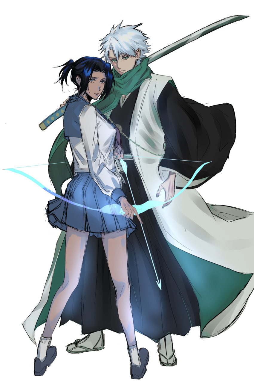 Safebooru - 1boy 1girl almightybuttcheeks alternate universe arrow ...