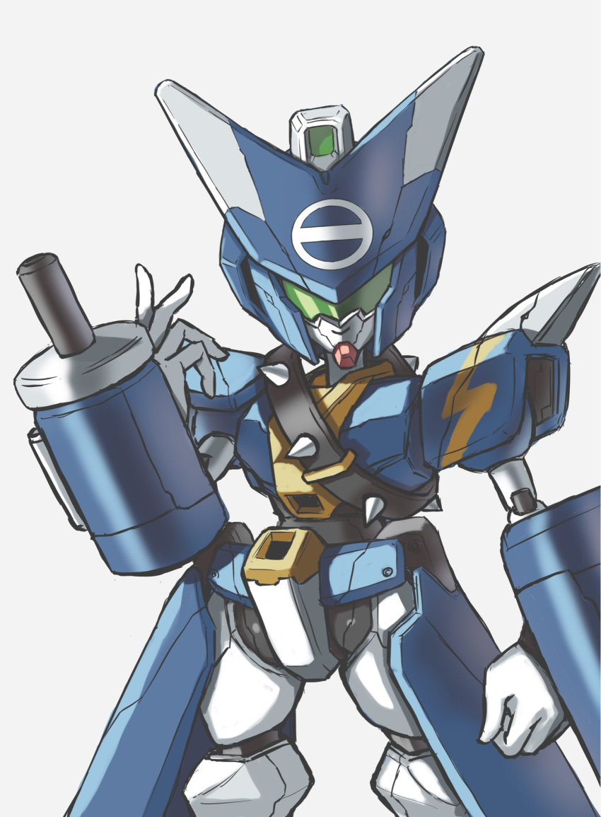 Safebooru - 1boy arm cannon armor blue armor blue helmet character ...
