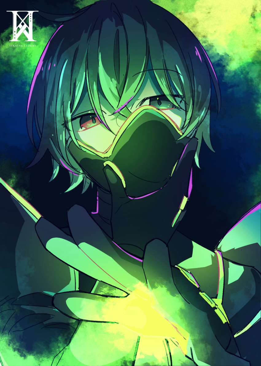 Safebooru - 1boy chariki facing viewer grey eyes grey hair ...