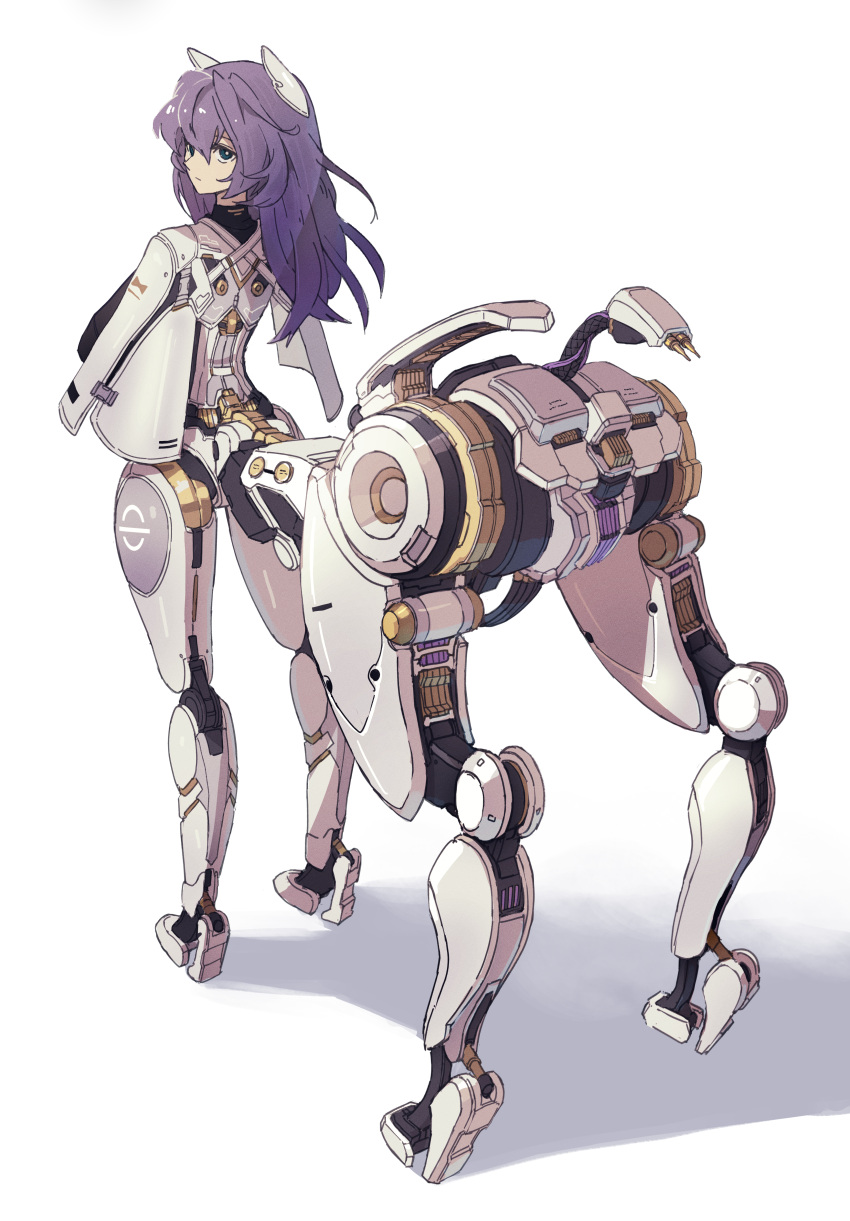 Safebooru - 1girl absurdres blue eyes bright pupils capelet centaur ...