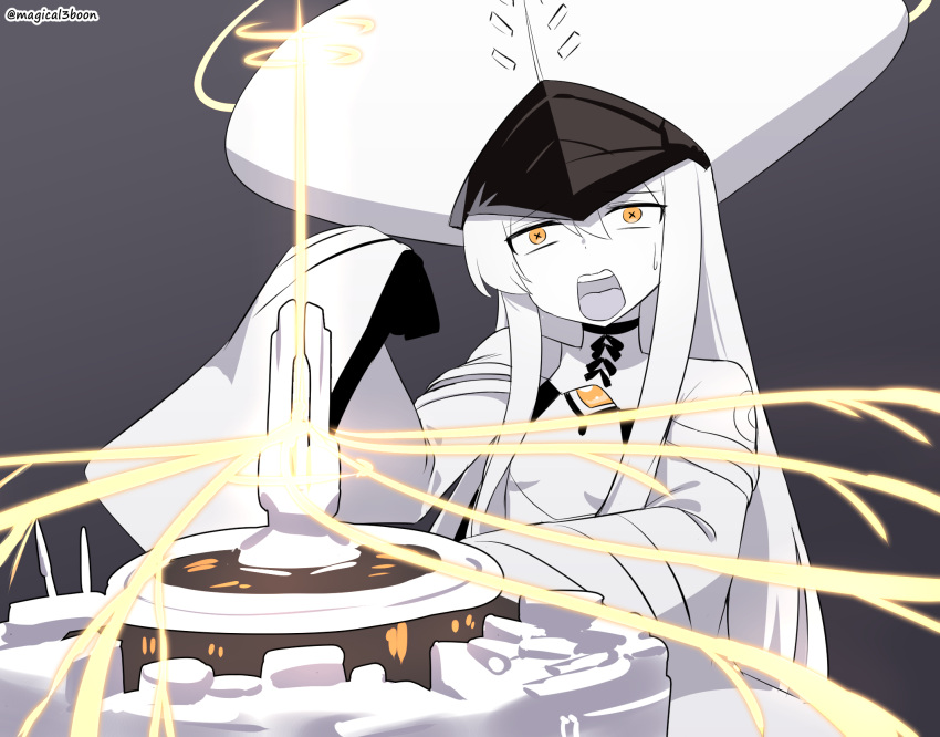 Safebooru - 1girl blue archive cheese colored skin commentary request ...