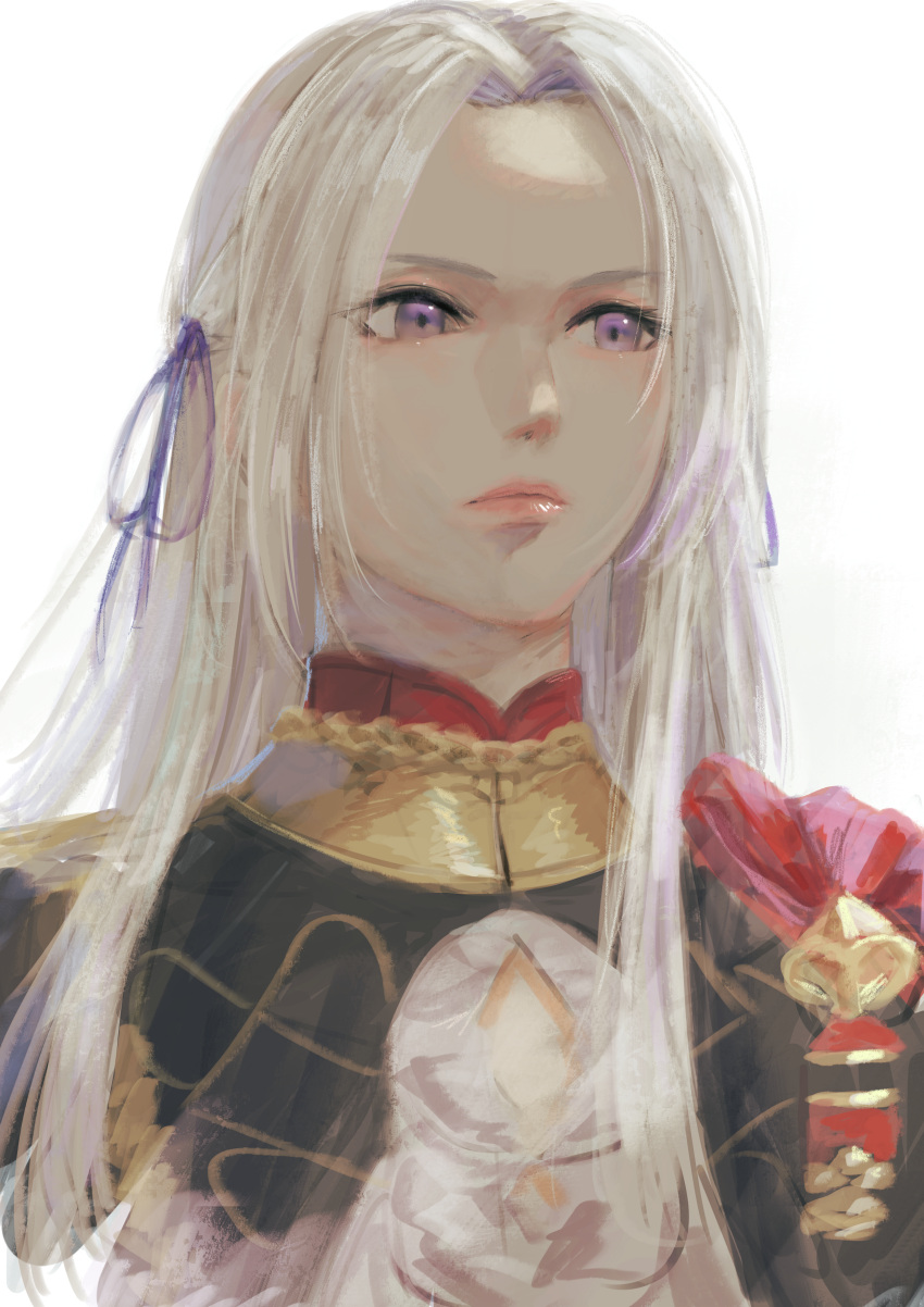 Safebooru - 1girl absurdres bangs black jacket closed mouth edelgard ...