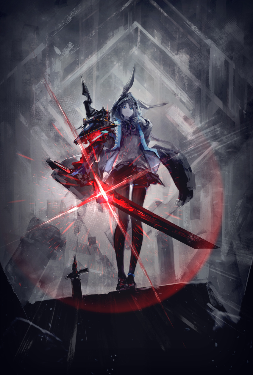 Safebooru - 1girl absurdres amiya (arknights) amiya (guard) (arknights) animal ears anklet ...