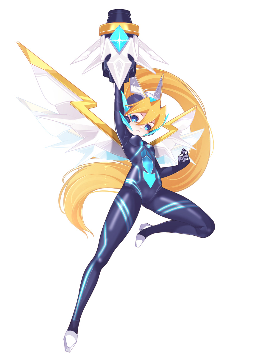 Safebooru - 1girl absurdres aizeis alternate costume arm cannon belt ...