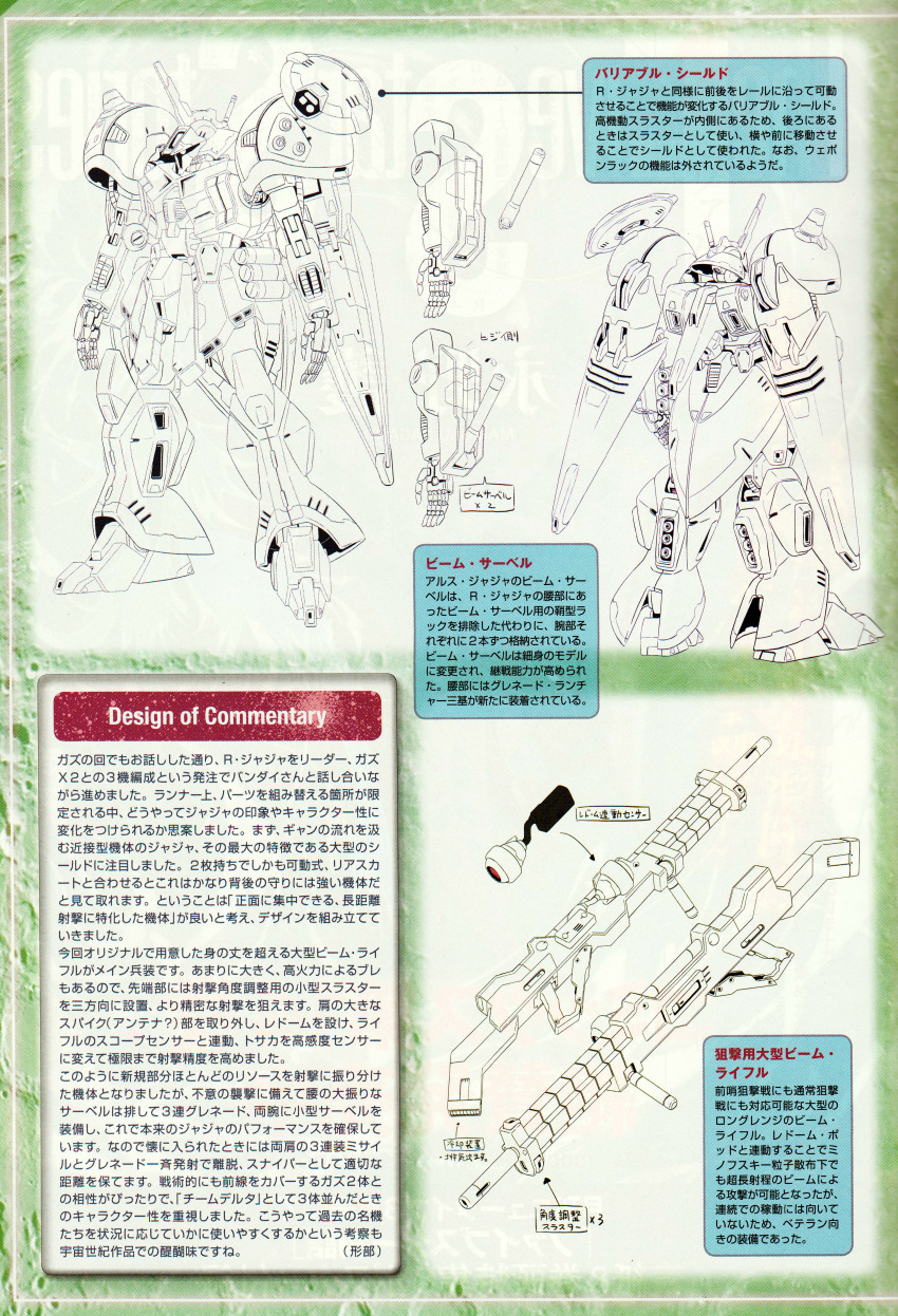 Safebooru - absurdres beam rifle cable comparison energy gun energy ...