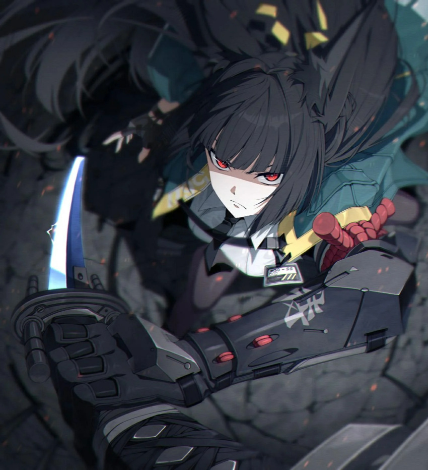 Safebooru - 1girl animal ears fox ears hoshimi miyabi incoming attack ...