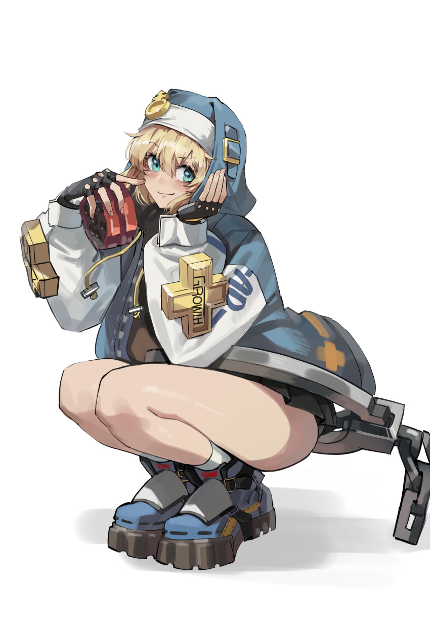 Safebooru - 1girl absurdres androgyne symbol aqua eyes bangs bare legs bike shorts black gloves ...