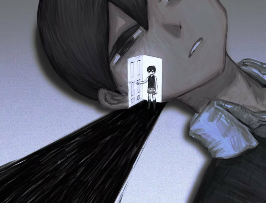 Safebooru - 2boys black eyes black hair black socks black sweater vest ...