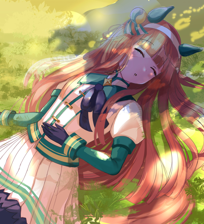 Safebooru - 1girl absurdres animal ears bangs blunt bangs blush bow ear covers hair ornament ...