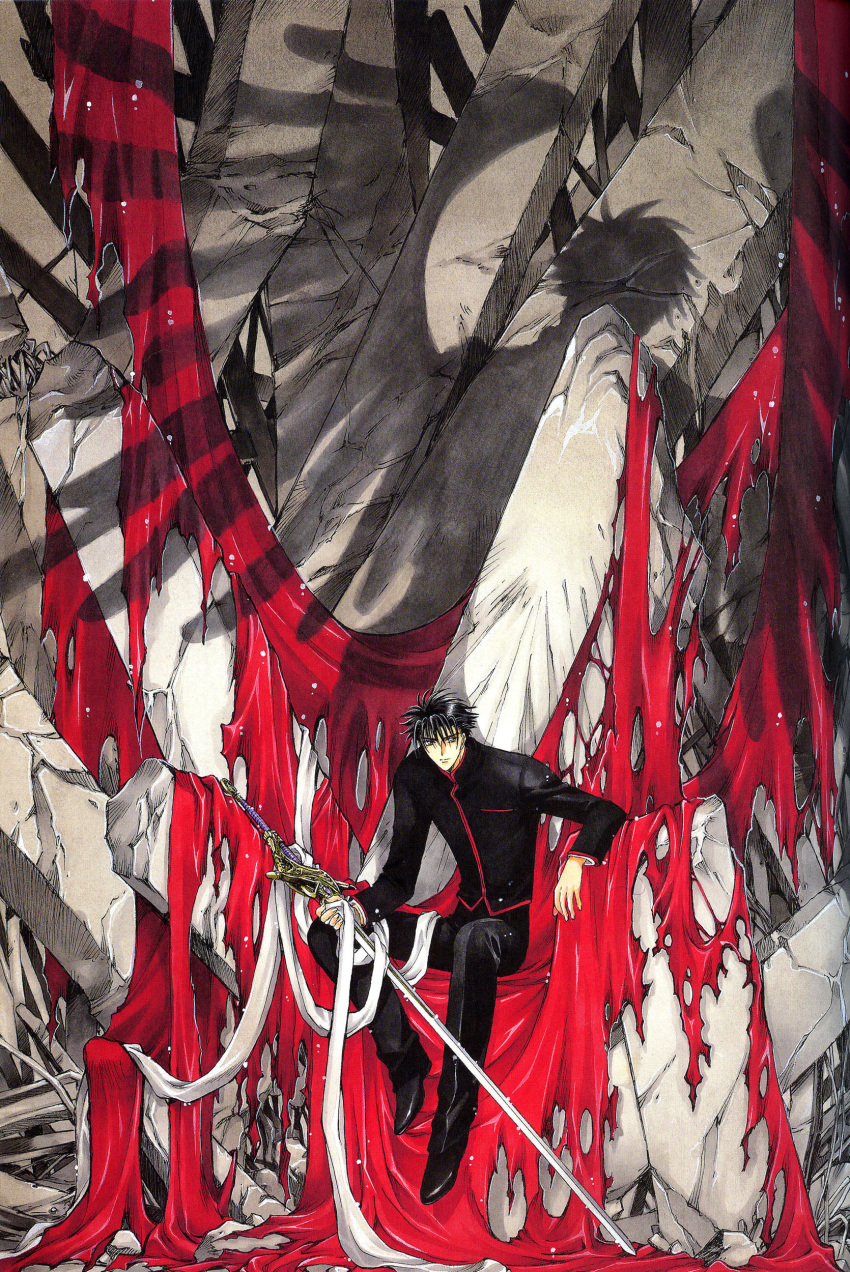 Safebooru - clamp male monou fuuma tagme x | 394210