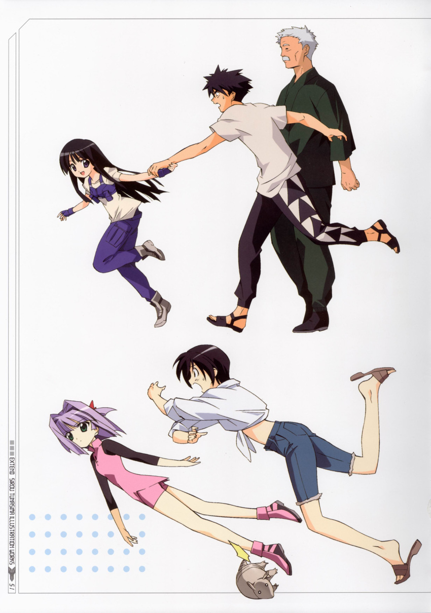 Safebooru - jinki extend kousaka minami kousaka rui tsunasima sirou tsuzaki aoba | 394802