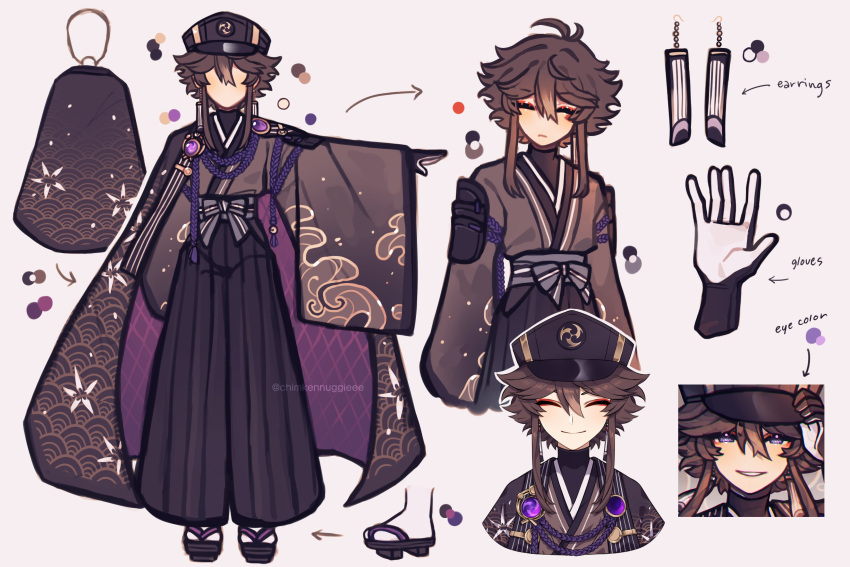 Safebooru - 1boy absurdres ahoge artist name bishounen black shirt ...