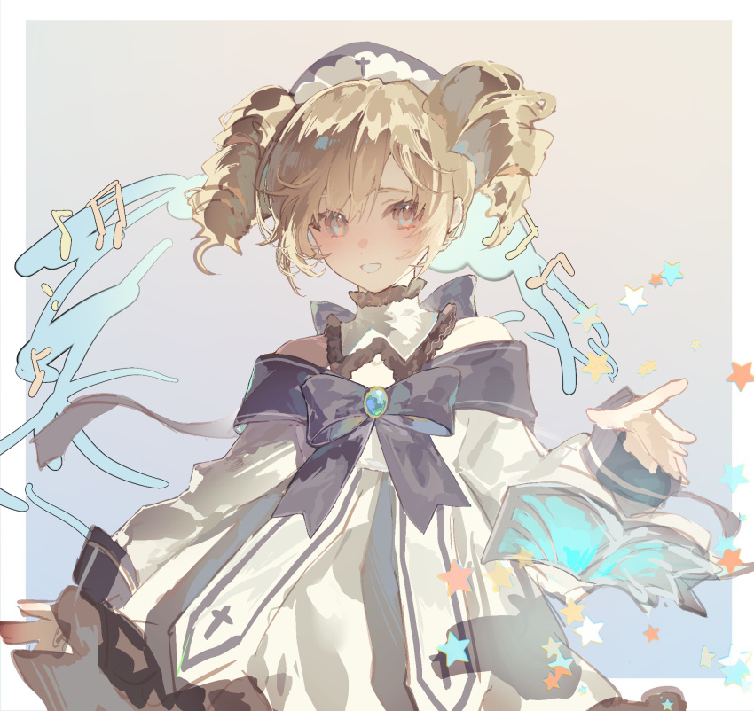 Safebooru - 1girl bangs barbara (genshin impact) blonde hair blue bow blue eyes blush book bow ...