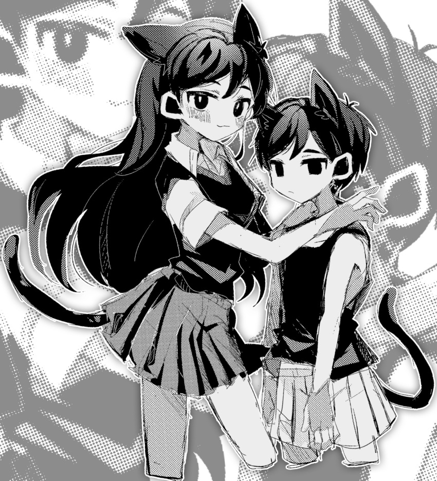 Safebooru - 1boy 1girl :3 animal ears cat boy cat ears cat girl cat ...