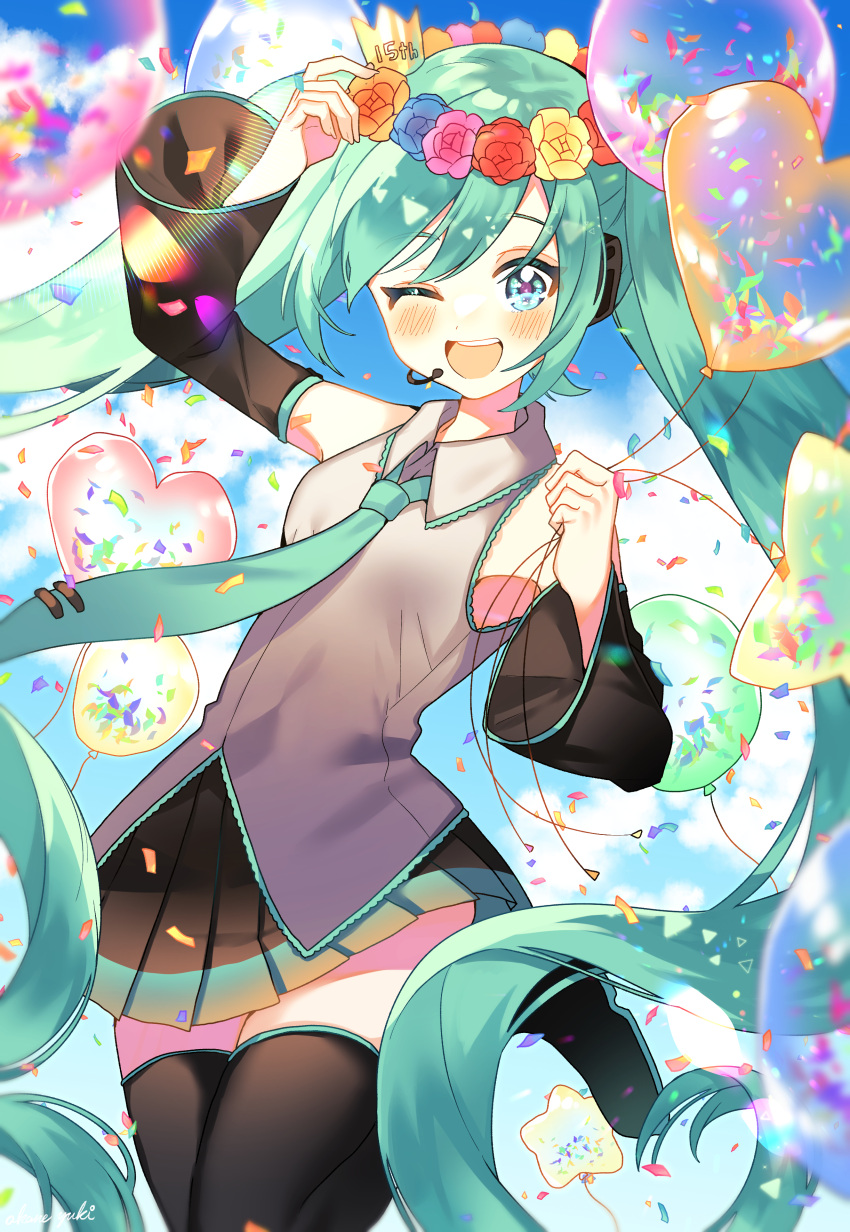 Safebooru - 1girl absurdres akane yuki (yukito0306) aqua eyes aqua hair hatsune miku highres ...