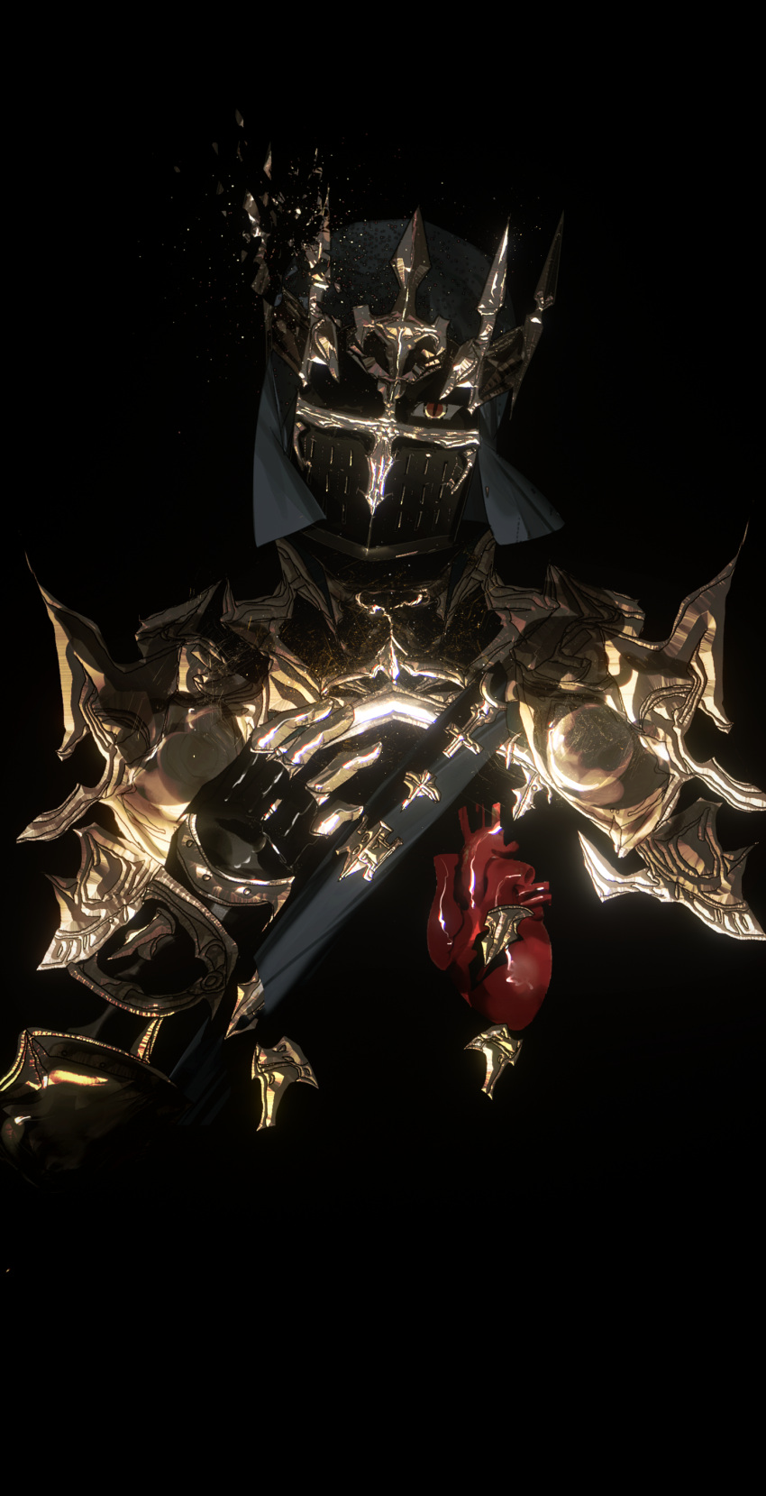 Safebooru - 1other absurdres adeuce ambiguous gender armor black ...