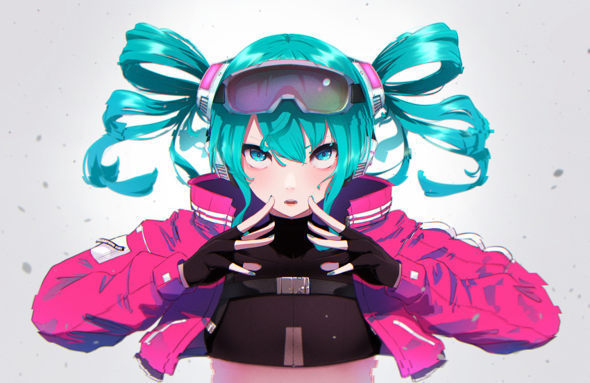 Safebooru - absurdres alternate hairstyle angry aqua eyes aqua hair ...