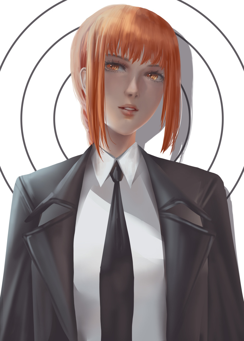 Safebooru - absurdres chainsaw man coat highres makima (chainsaw man ...