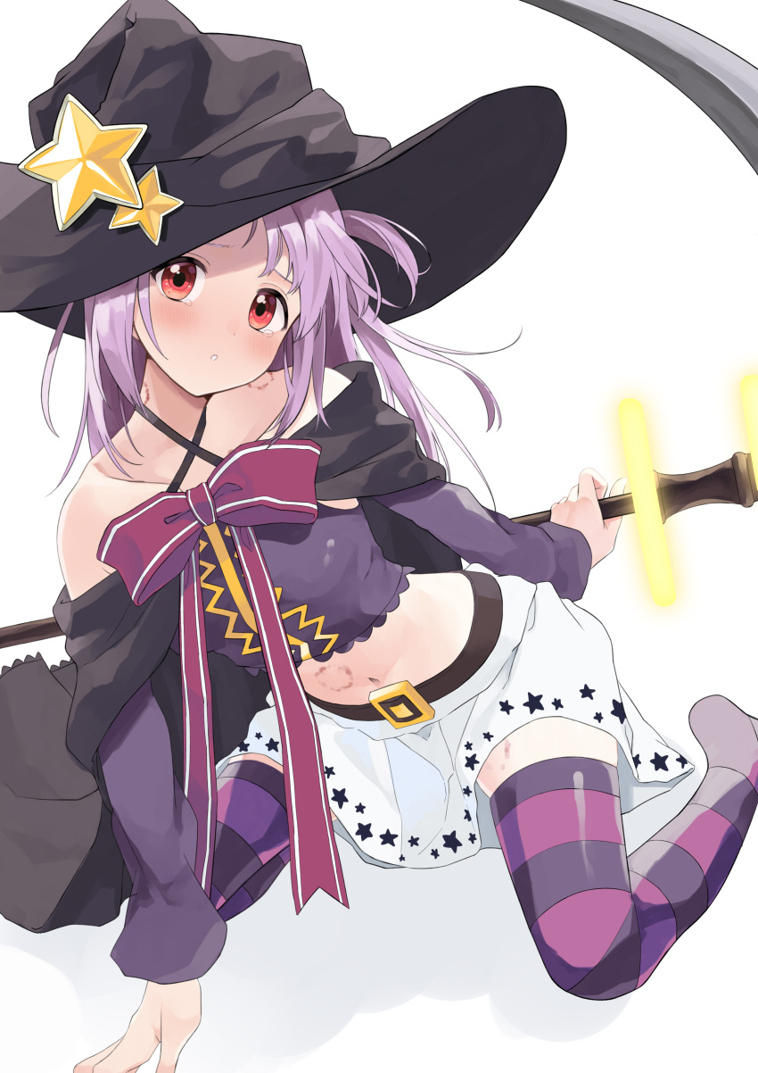 Safebooru - 1girl absurdres arm warmers bangs belt black cape black headwear black shirt brown ...