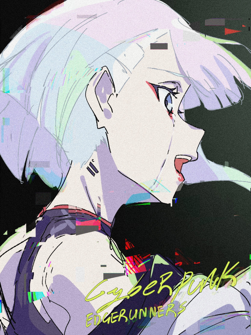 Safebooru - bangs bodysuit copyright name crying crying with eyes open ...