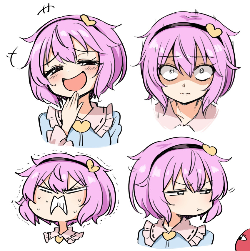 Safebooru - 1girl bangs blush clenched teeth closed mouth commentary ...