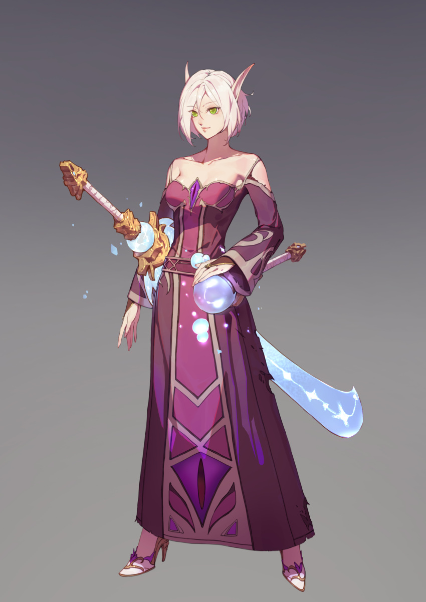 Safebooru - 1girl absurdres avatar (wow) bare shoulders blood elf ...