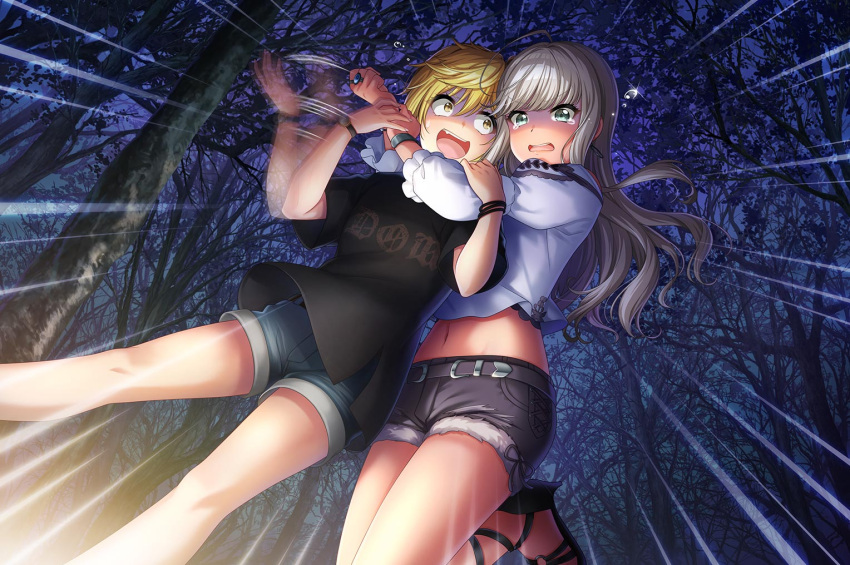 Safebooru - blue eyes d4dj dress grey hair long hair matsuyama dalia smile | 4162694