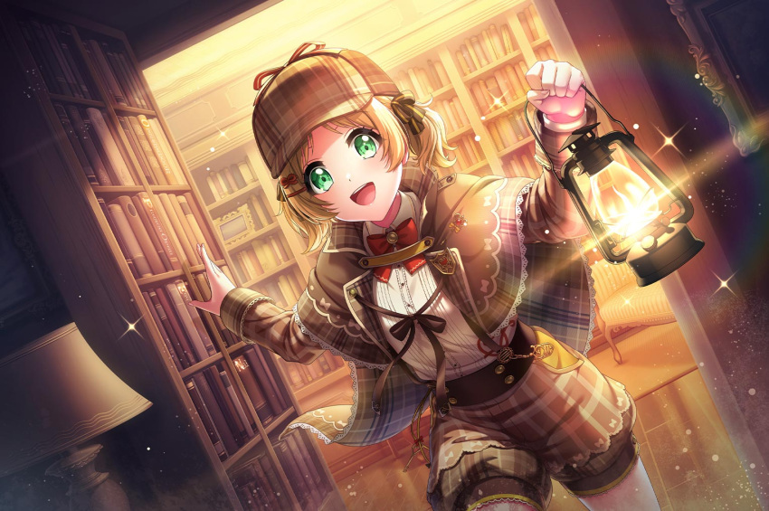 Safebooru - blonde hair d4dj detective green eyes short hair takeshita miiko | 4169857