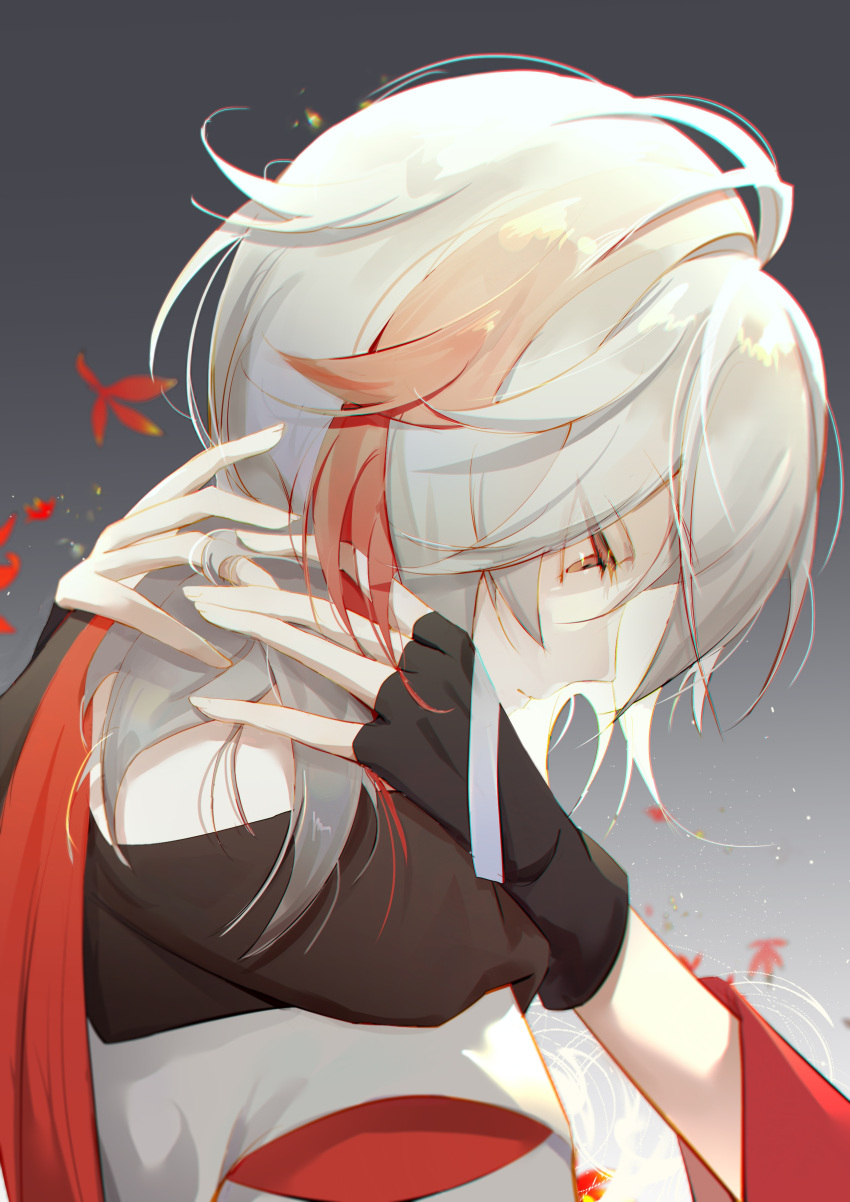 Safebooru - 1boy absurdres antenna hair bangs bishounen crossed bangs ...