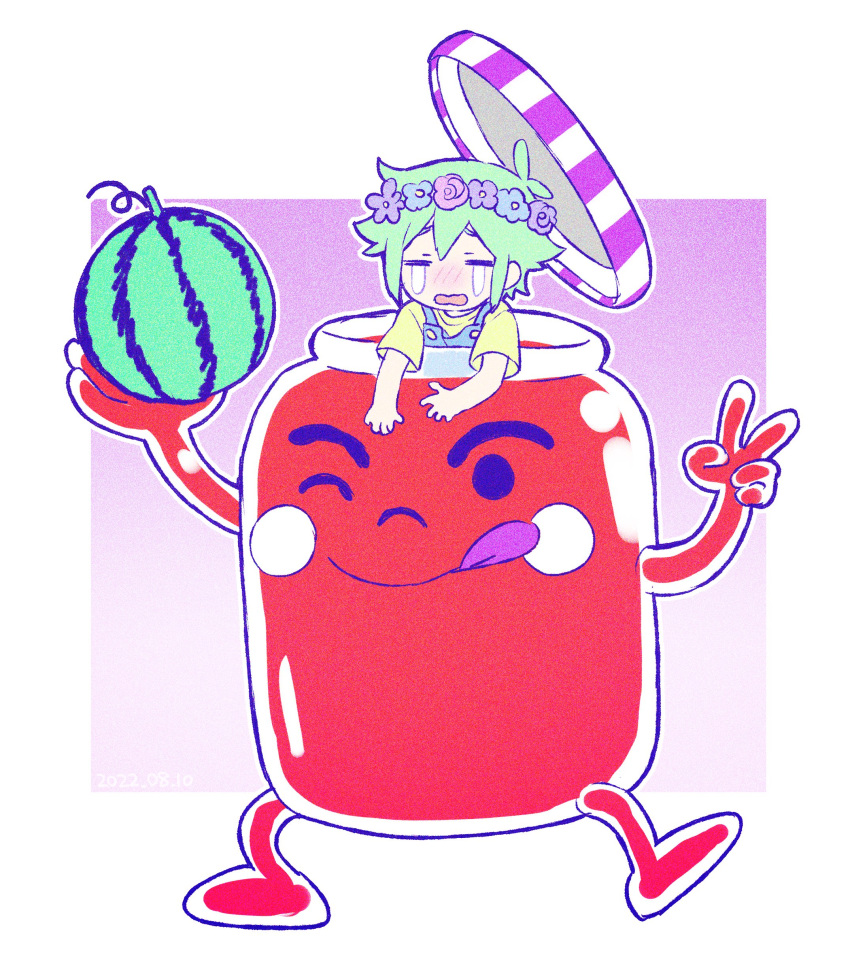 Safebooru - 2boys = = absurdres basil (omori) closed eyes crying facing ...