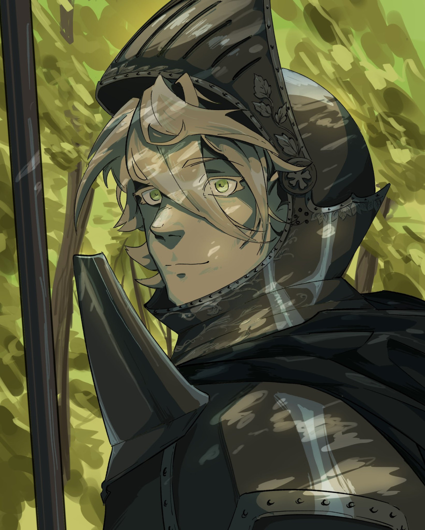 Safebooru - armor asta (black clover) black clover clover forest full ...