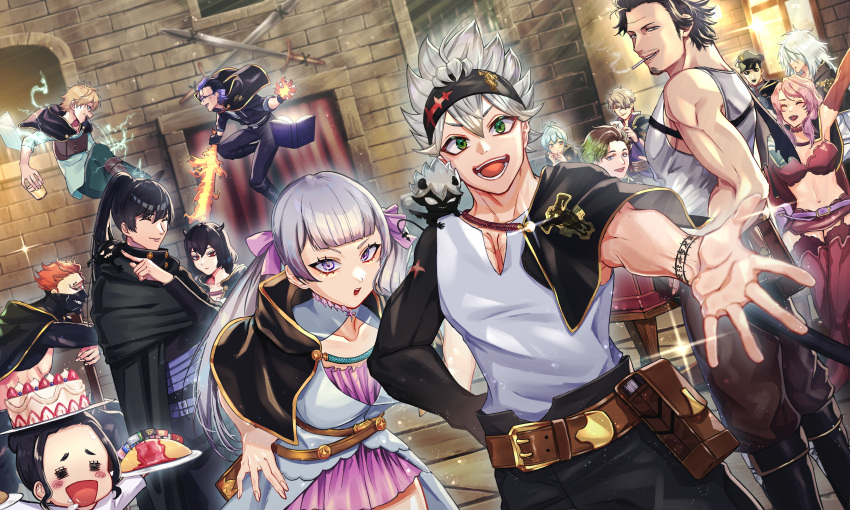 Safebooru - absurdres asta (black clover) black bull (emblem) black ...