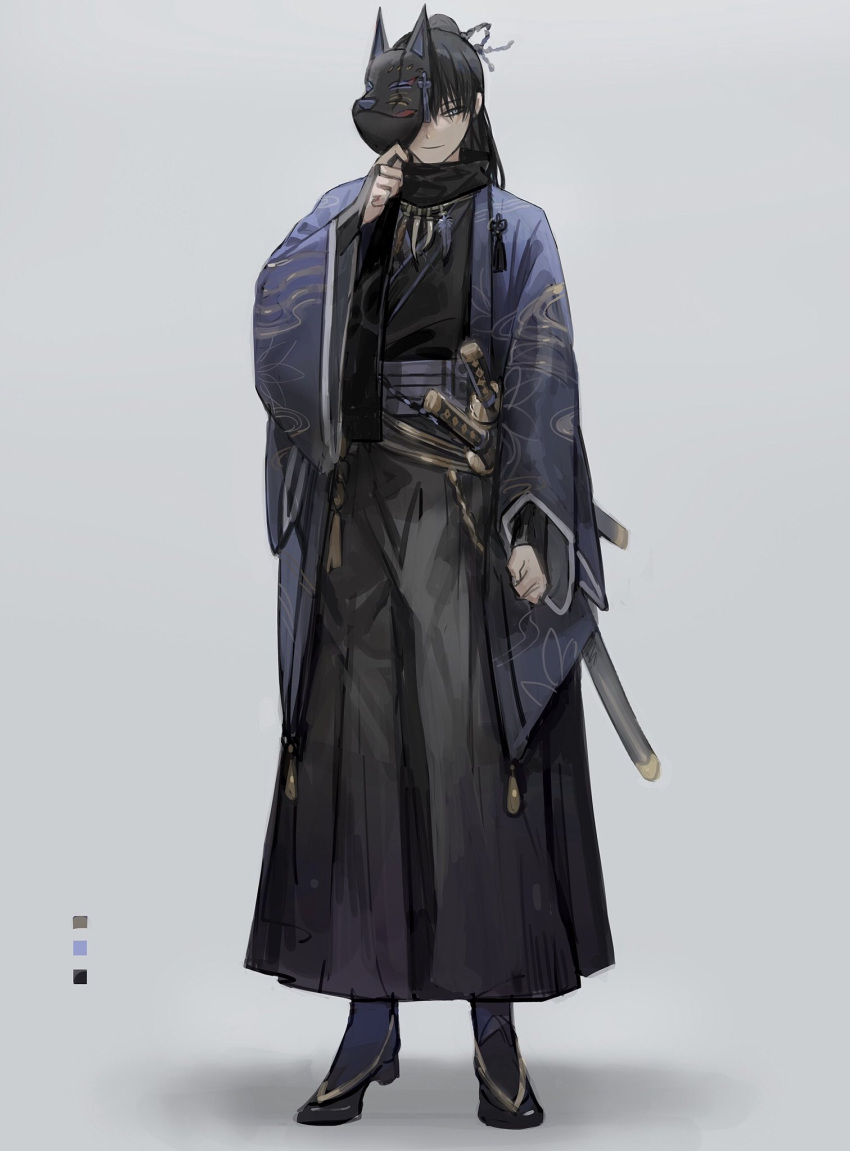 Safebooru - 1boy alternate costume black clover black hair blue eyes ...