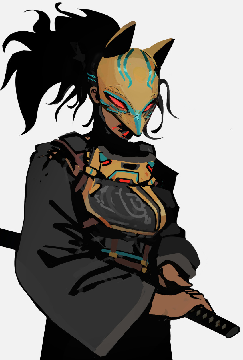 Safebooru - 1girl absurdres adapted costume apex legends armor black ...