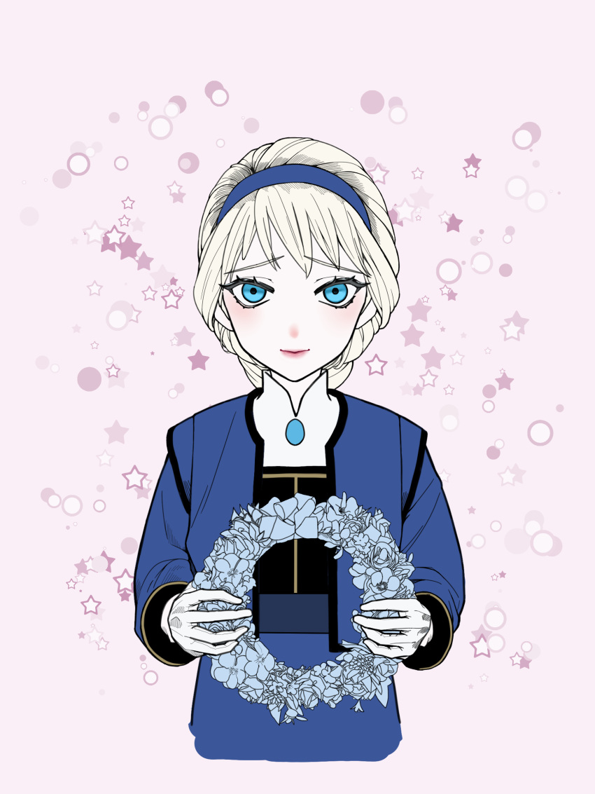 Safebooru - 1girl absurdres aged down blonde hair blue eyes blue jacket blush braid elsa (frozen ...
