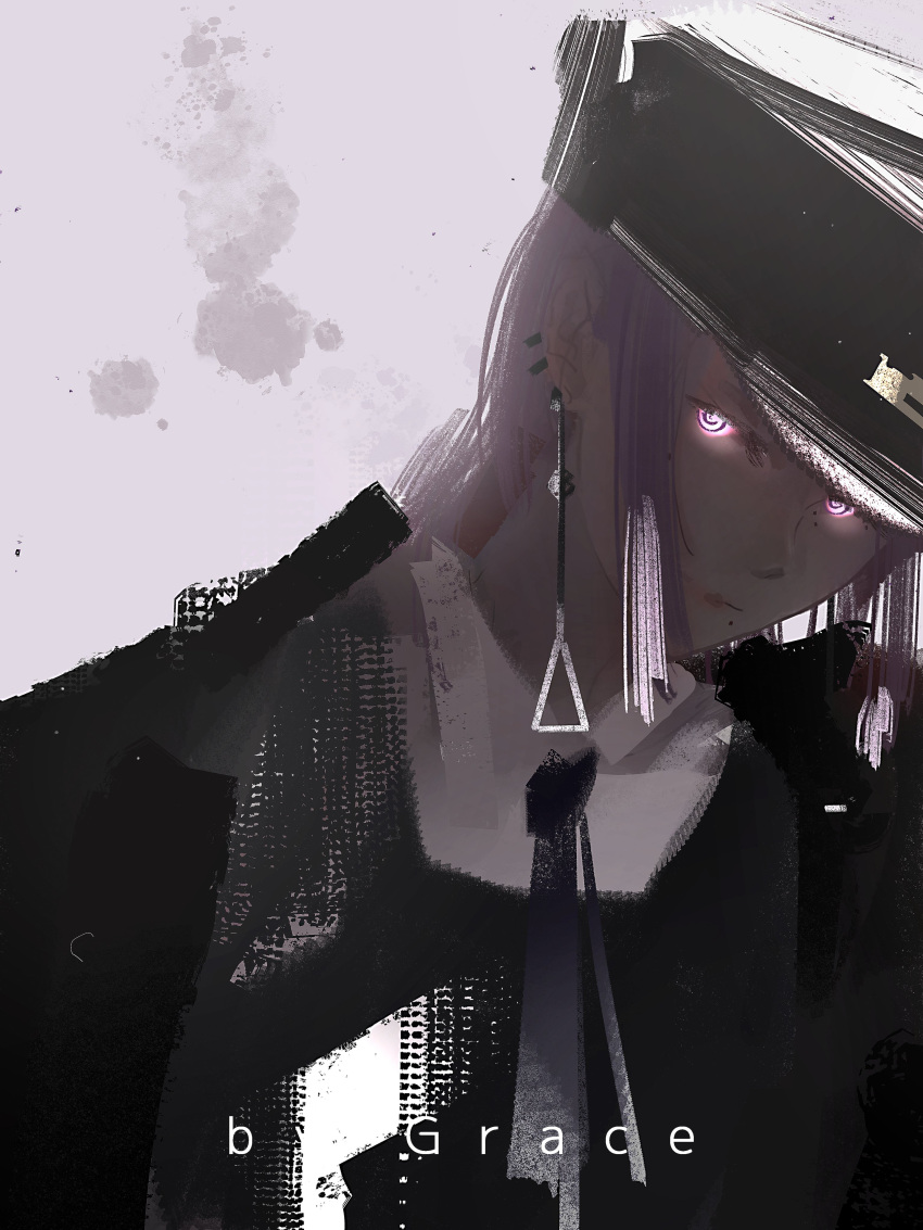 Safebooru - 1girl absurdres artist name black coat black dress black hat chainsaw man coat dress ...