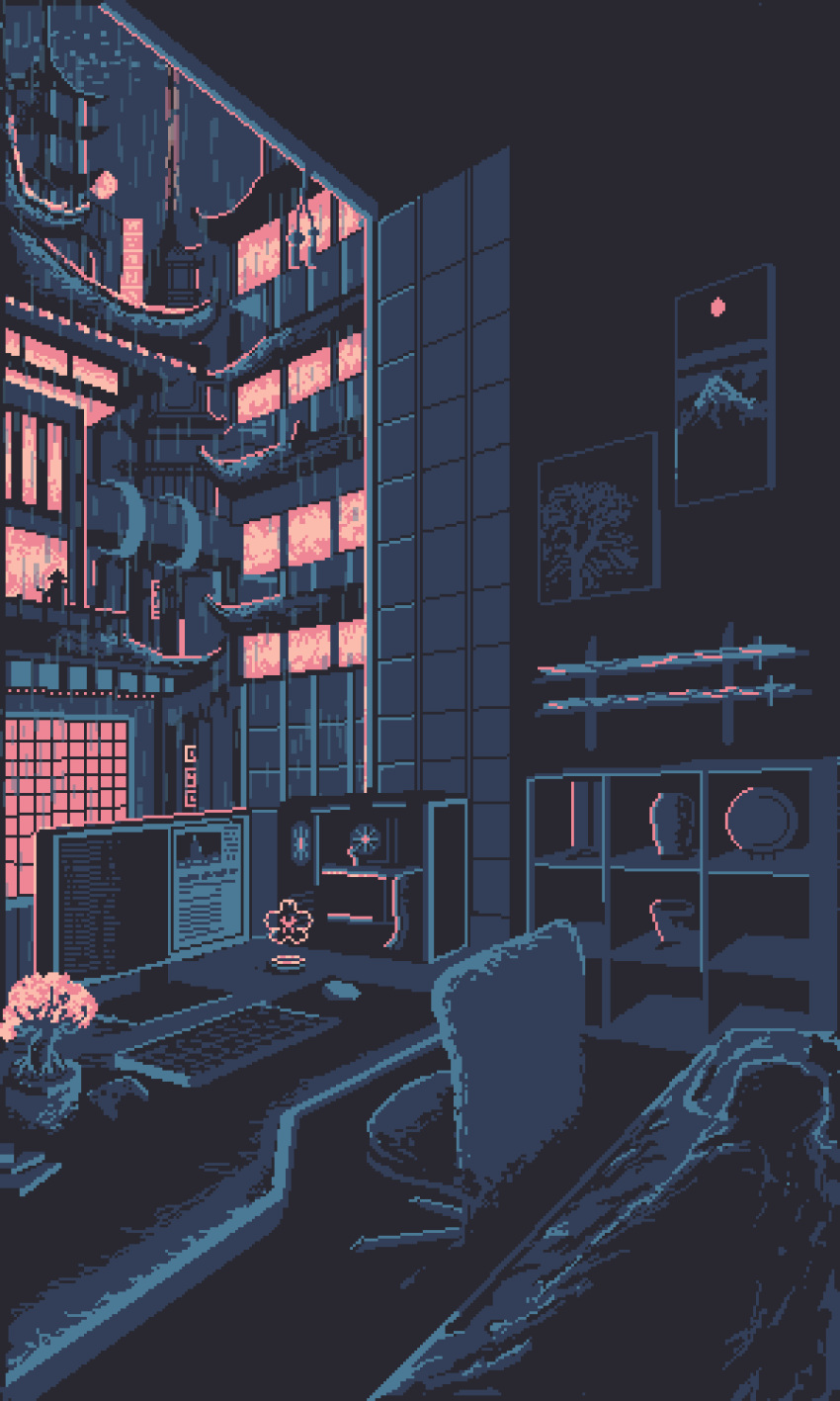 Safebooru - absurdres animated animated gif architecture bad link bed ...