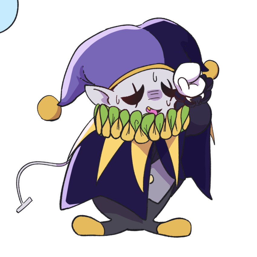 Safebooru - 1boy black footwear black pants buttons cape chibi colored ...