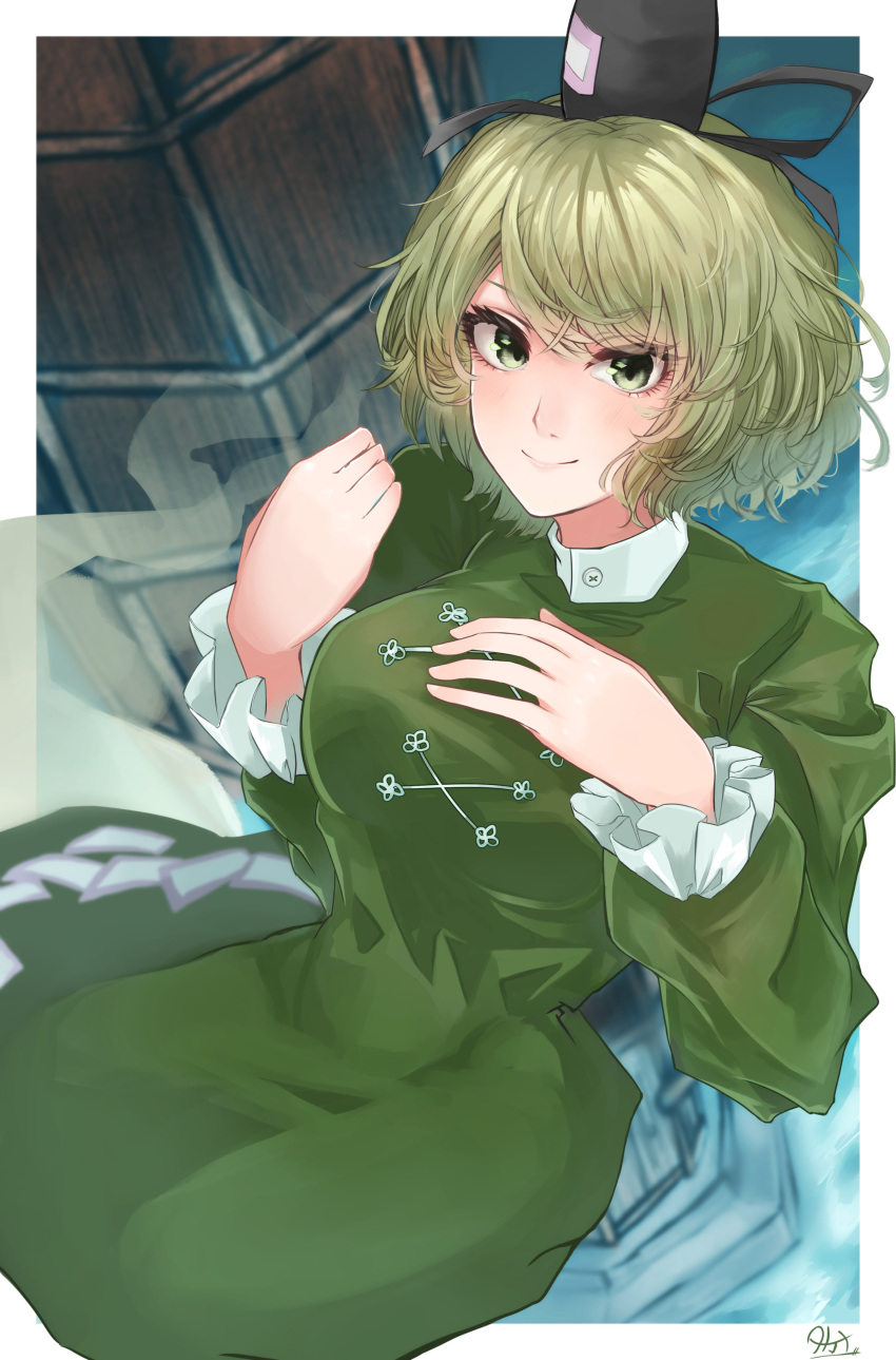 Safebooru 1girl Absurdres Bangs Black Headwear Breasts Closed Mouth 2812