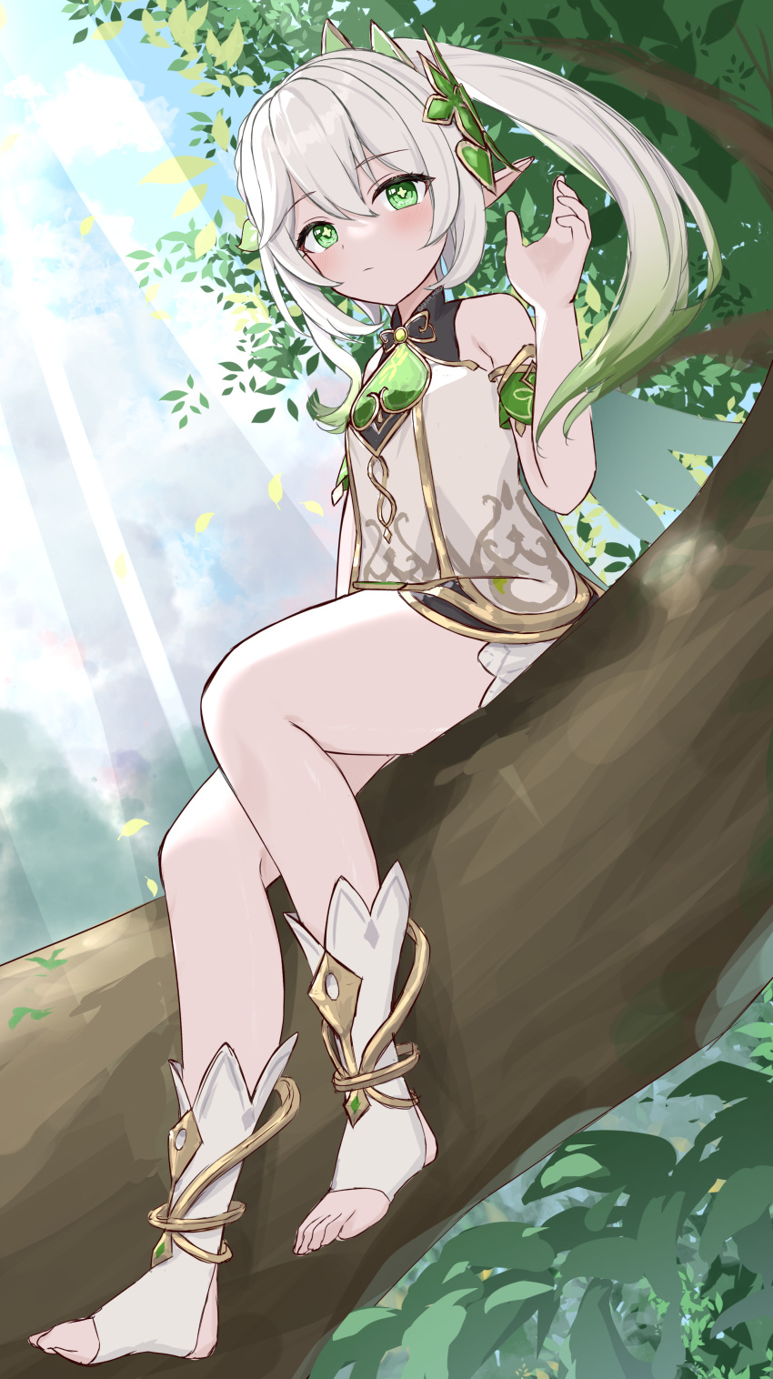 Safebooru - 1girl absurdres anima miko bangs bare shoulders cape closed mouth cross-shaped ...