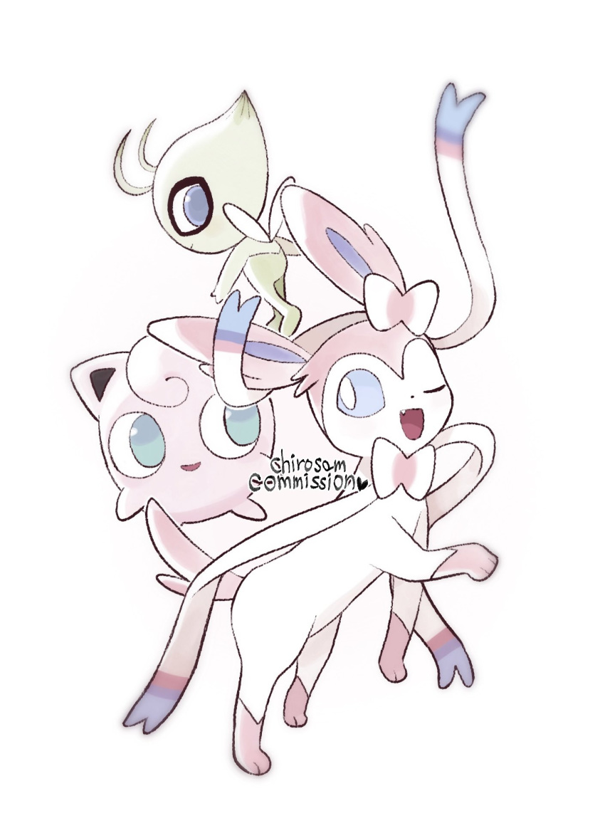 Safebooru D Artist Name Blue Eyes Bright Pupils Celebi Chirosamu