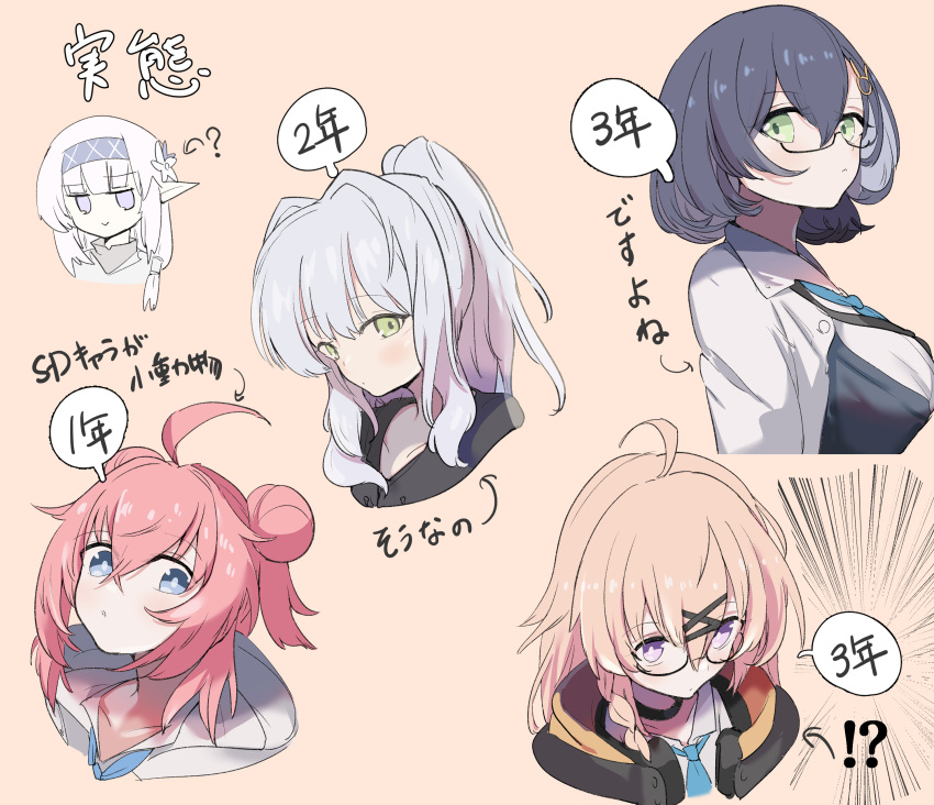 Safebooru - 4girls absurdres blonde hair blue archive blue eyes blue ...