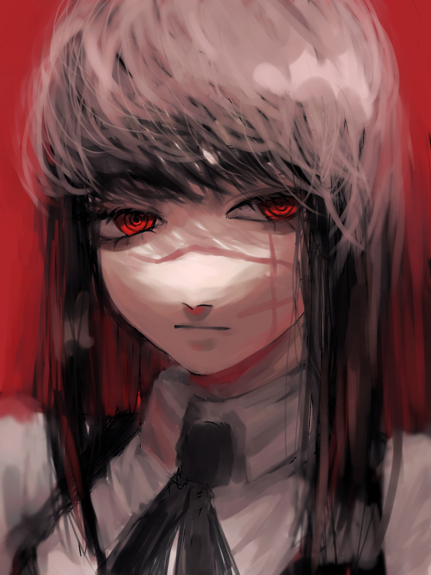 Safebooru - 1girl absurdres bangs black hair bonjindaaa chainsaw man dark dress highres long ...