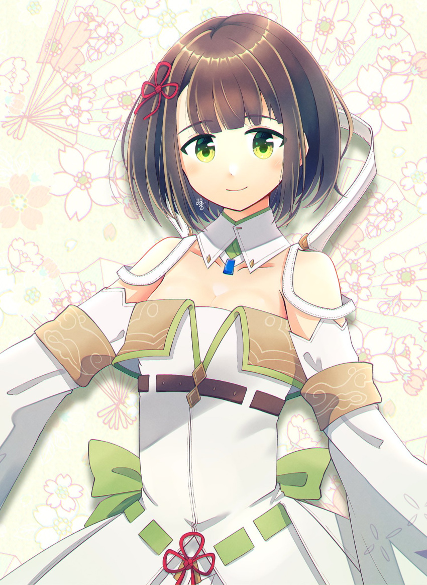Safebooru - 1girl agnus female off-seer uniform back bow bangs bare ...