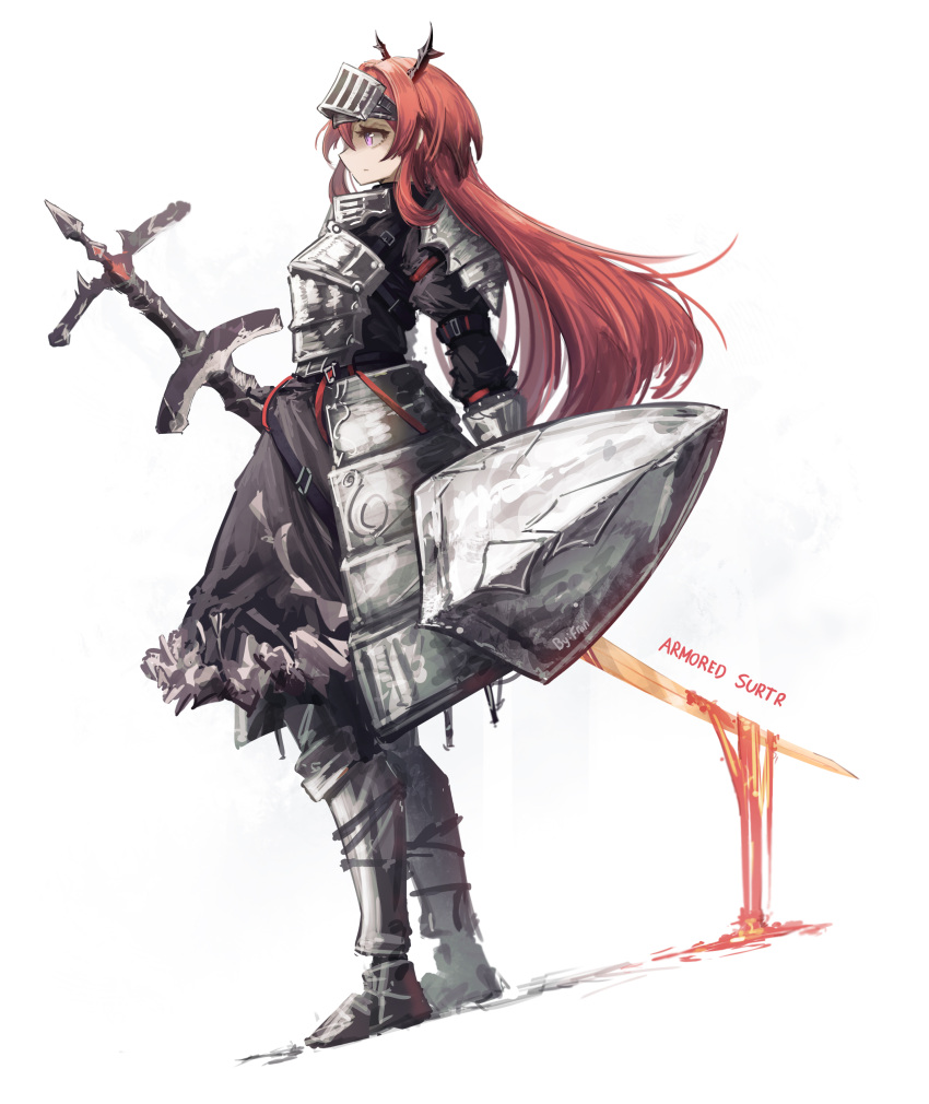 Safebooru - 1girl absurdres alternate costume arknights armor commentary english commentary ...
