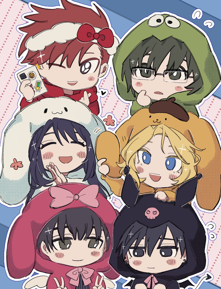 Safebooru - 07070777 2girls bangs buried stars chang seil earrings ...